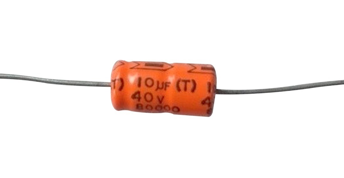 Capacitor 10uf 40v Siemens Axial Electrolítico Pack X 10