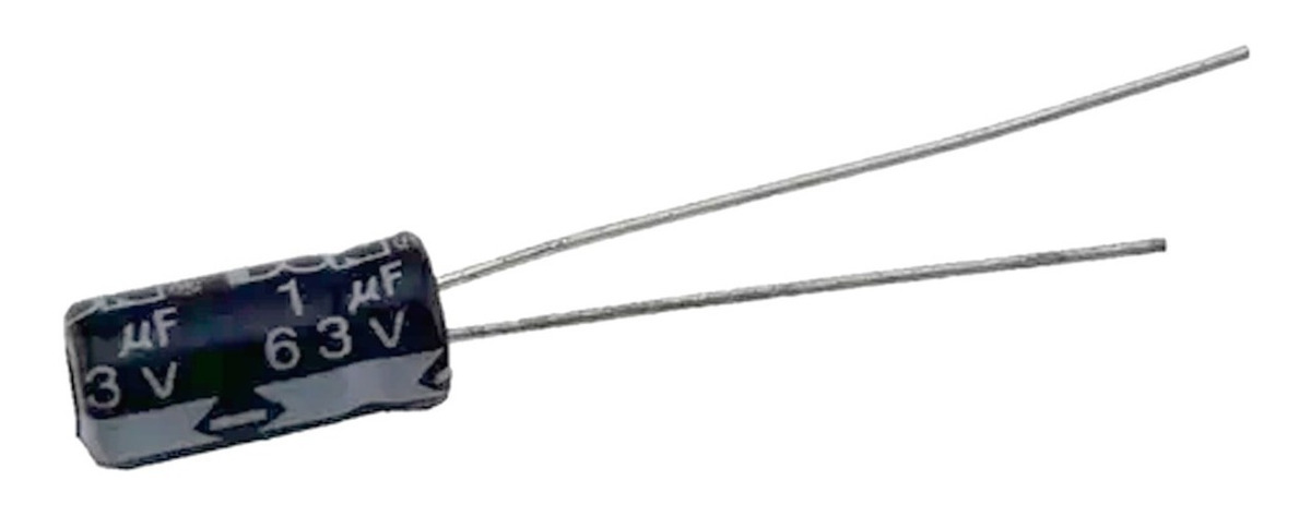 Capacitor 1uf 63v Electrolitico Pack X 8 Unidades – ADICHIP.net